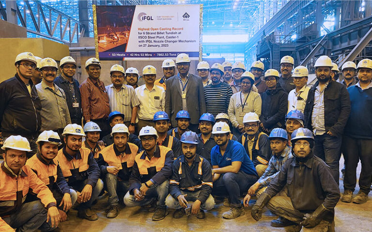 IFGL Posts Single-Day Highest Open Casting Record at SAIL IISCO - IFGL